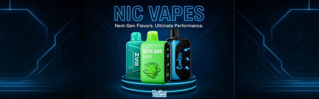 Shop Nic Vapes at Top Class | Top Class